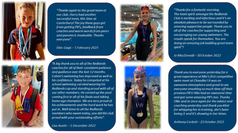 Testimonials - Redlands Swim Club